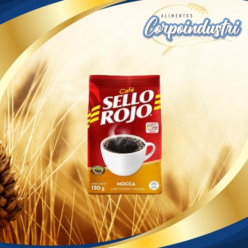 CAFE SELLO ROJO MOCA 12 UND 120GR