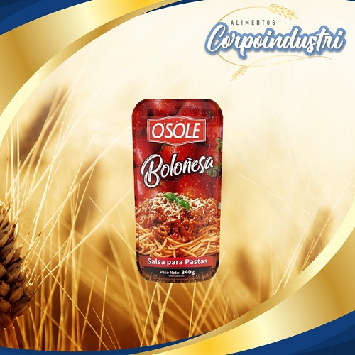 SALSA PASTA OSOLE BOLOGÑESA 24 UND 340GR