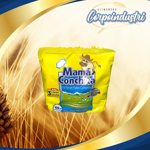 LECHE EN POLVO MAMA CONCHITA 14UND 400GR