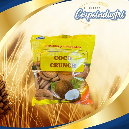 GALLETA COCO CRONCH 40 PAQ UND 250GR