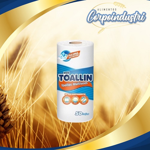 TOALLIN DON TOALLIN 24 ROLLOS 50 HOJAS