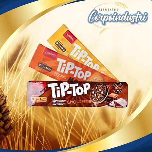 GALLETA TIP-TOP 48 UND 96GR (SURTIDA)