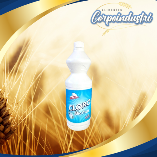 CLORO BIO MAX OSO BLANCO 12 UND 1LT